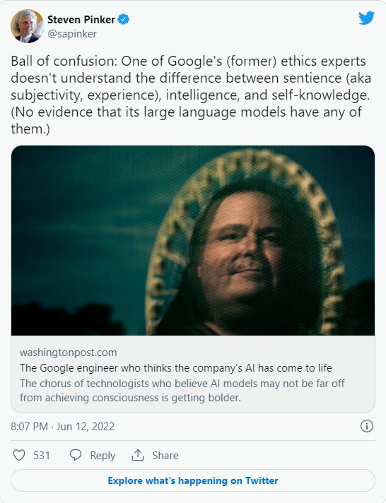 Google engineer claims AI technology LaMDA is sentient | Fotis Grontas ... Google engineer claims AI technology LaMDA is sentient | Fotis Grontas ...